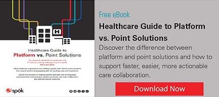 Infographic: Point vs Platform Solutions in Healthcare Communications ...